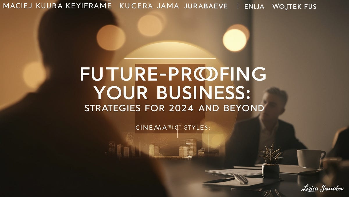 Future-Proofing Your Business: Strategies for 2024 and Beyond | by ...