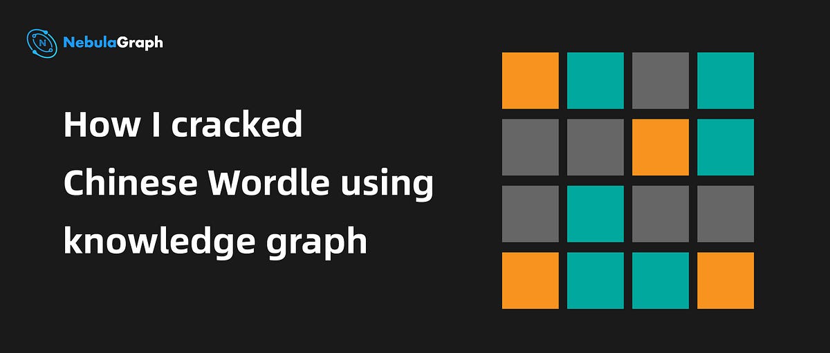 How I cracked Chinese Wordle using knowledge graph | by Jamie Liu ...