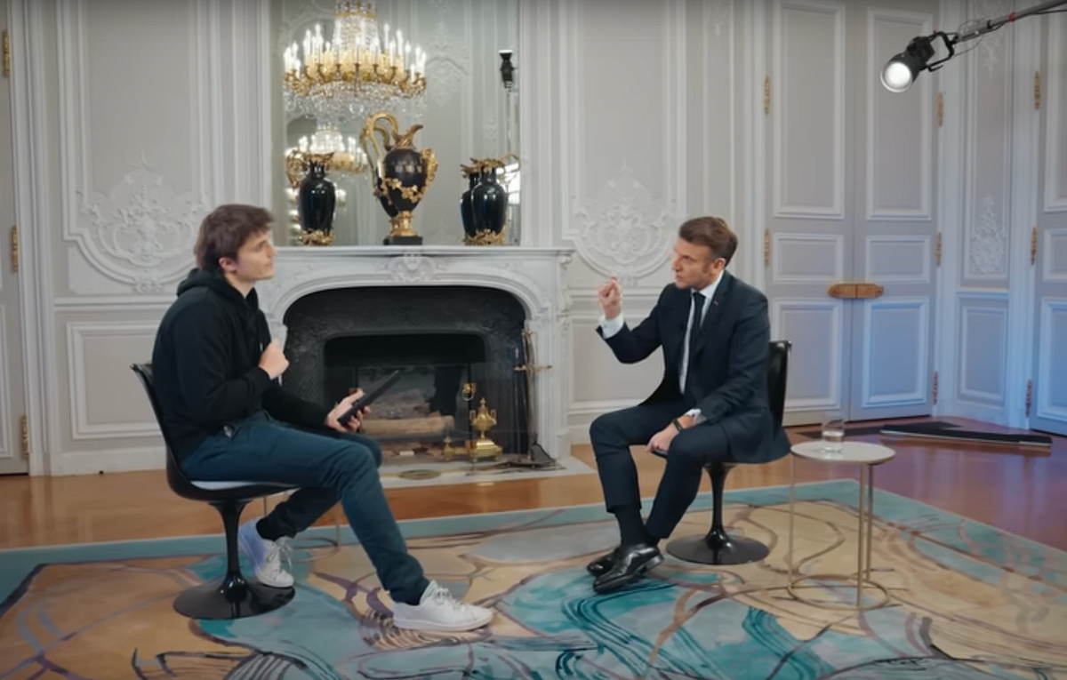 Interview d’Emmanuel Macron sur la chaîne YouTube Underscore_ : course à l’IA, moins de ...