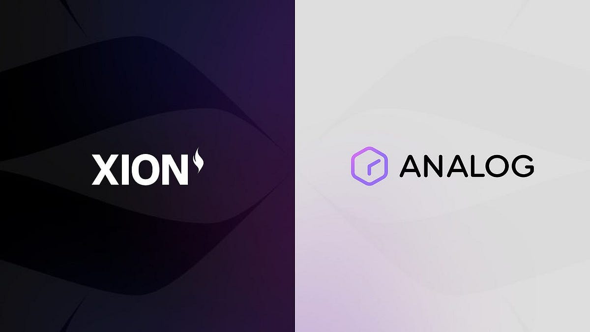 Analog And Xion Integrate To Expand Chain Abstraction Solution [jp