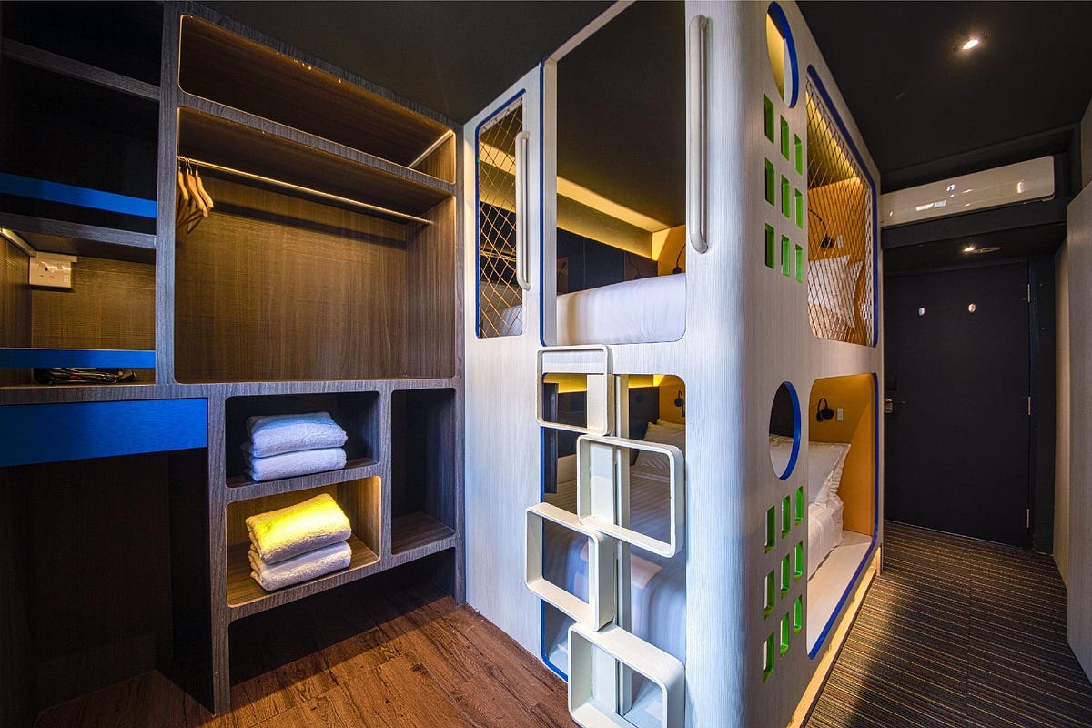 Penginapan Murah CUBE Family Boutique Capsule Hotel @ Chinatown Dekat ...