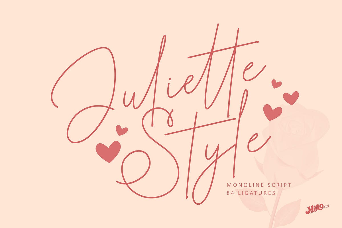 Juliette Style Font - Cybercosmos - Medium