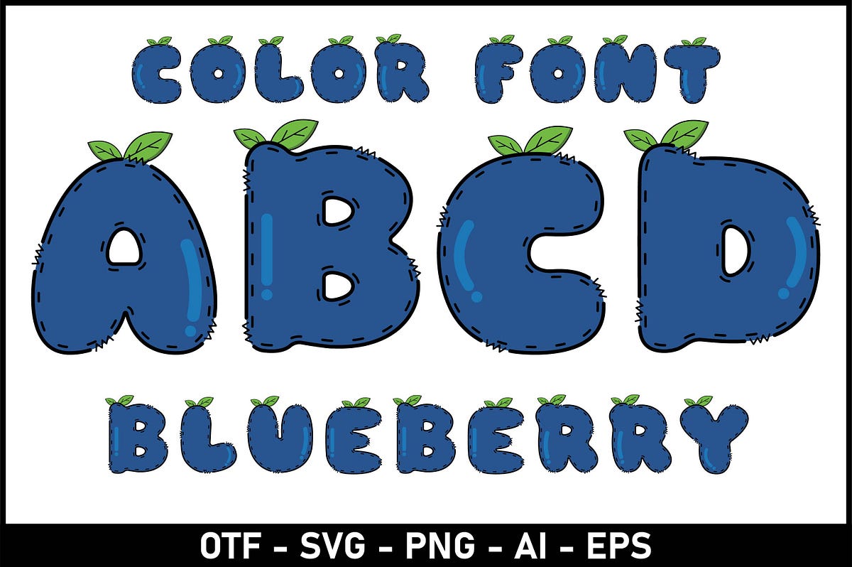 Blueberry Font | by Mockupartisan | Jun, 2024 | Medium