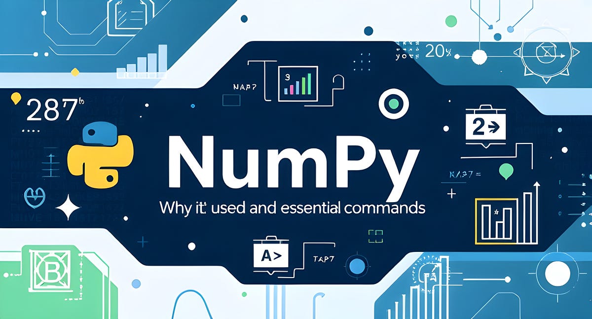 NumPy: Why It’s Used and Essential Commands | Artificial Intelligence ...