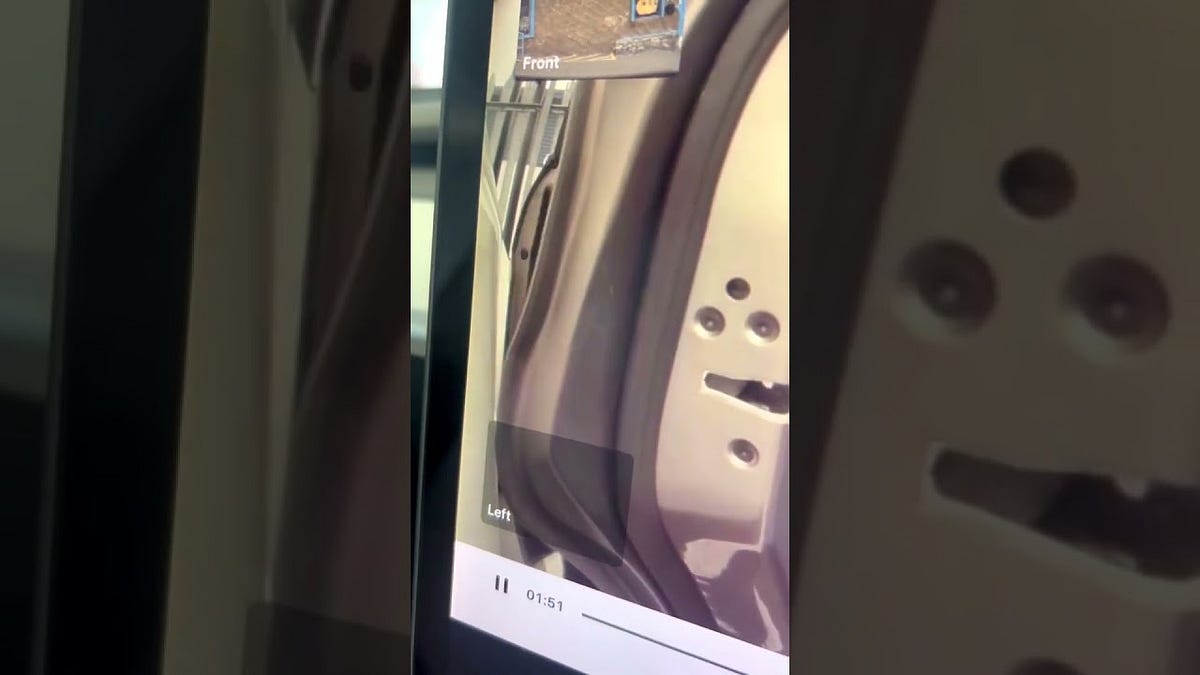Door Ding Caught on Tesla Cam | Teslacam Live - TeslaCam Live - Medium
