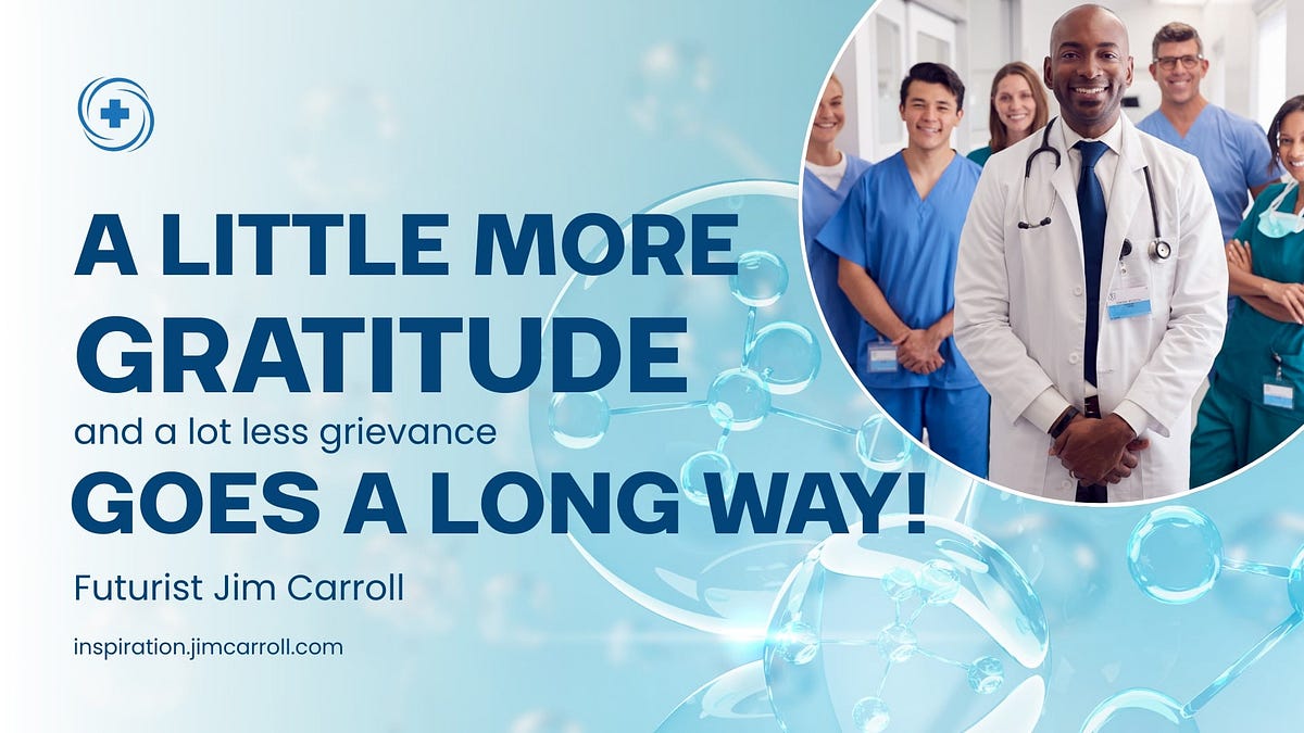 Saying ‘Thank You’ Matters.. “A little more gratitude and a lot less ...
