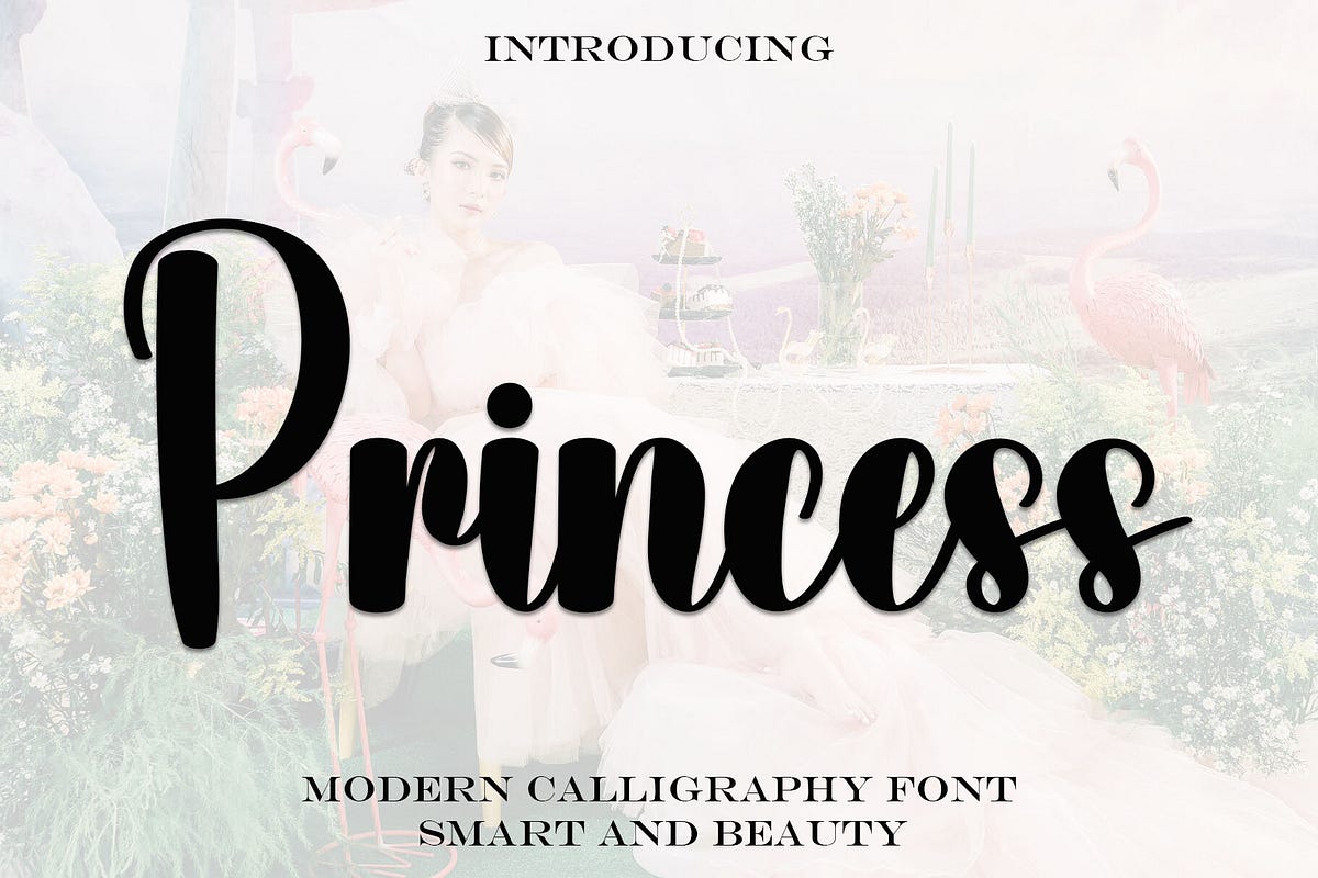 Princess Font | by Lilylumos | Medium