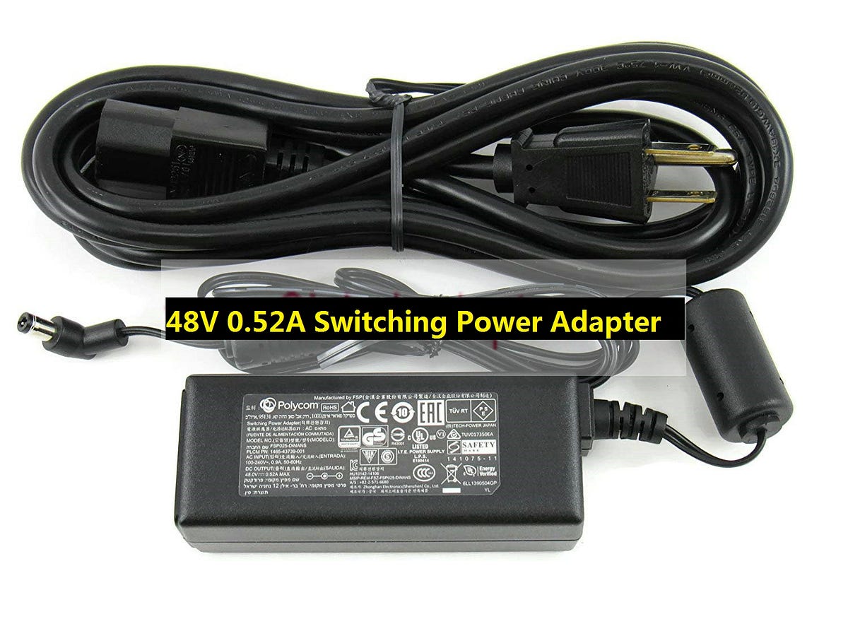 *Brand NEW* Polycom FSP025-DINANS 1465–43739–001 48V 0.52A Switching ...
