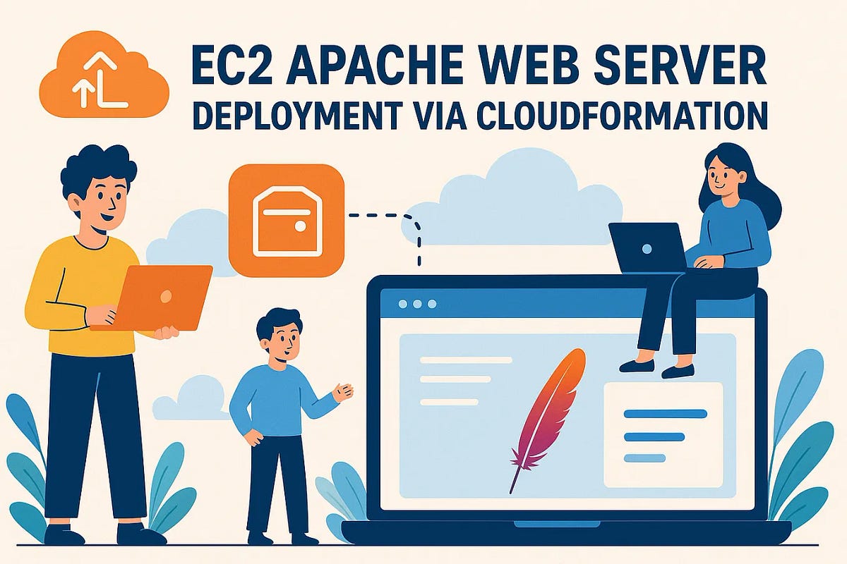 Week 10 assignment (Part 1): Deploying an Apache Web Server with AWS CloudFormation | by scott ...