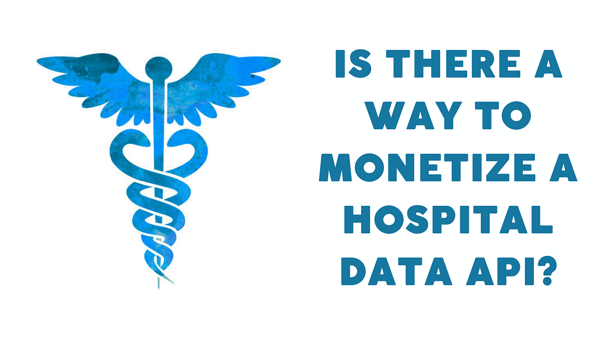 Is There A Way To Monetize A Hospital Data API? | by TheStartupFounder ...