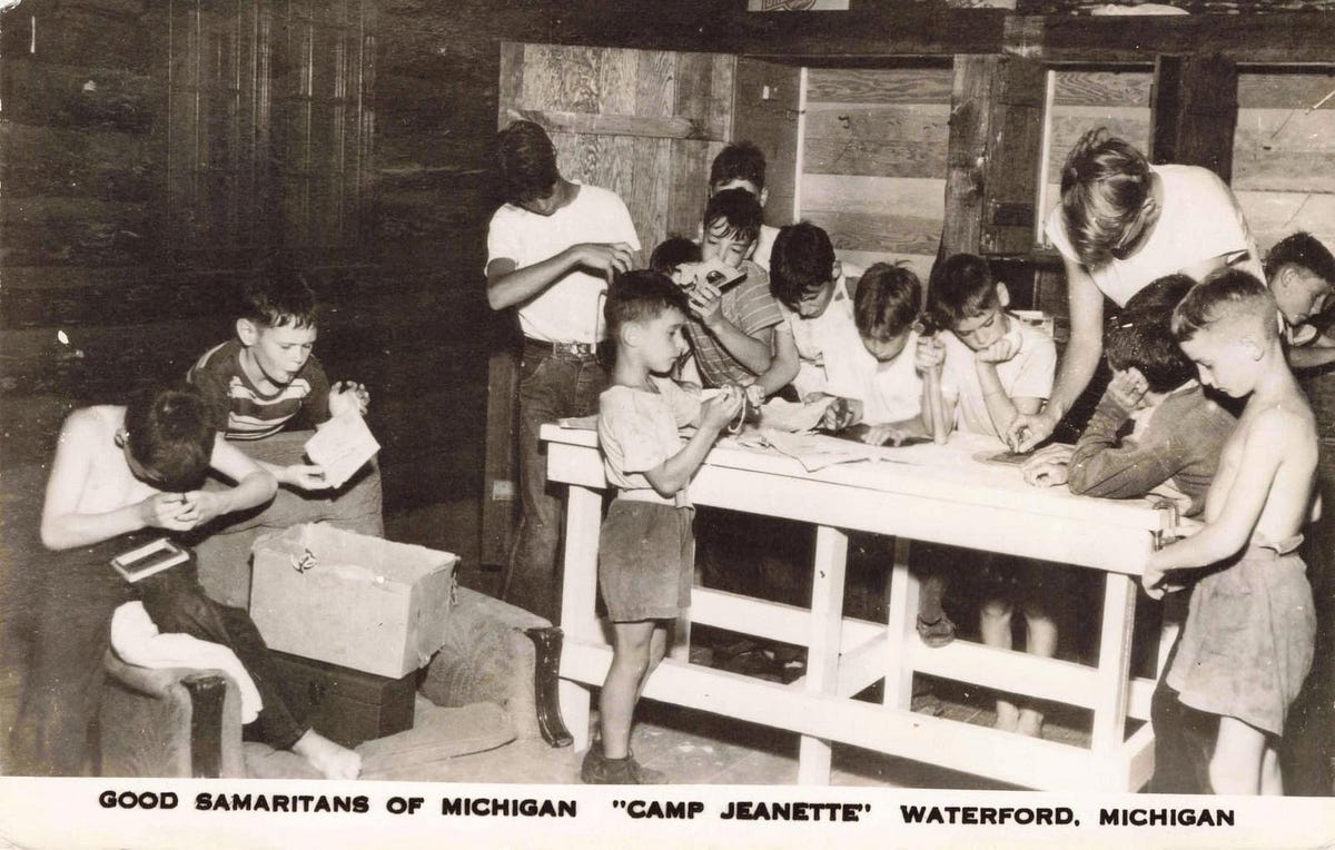 Inside Camp Jeanette — A 1930s Waterford Summer for Detroit Kids ...