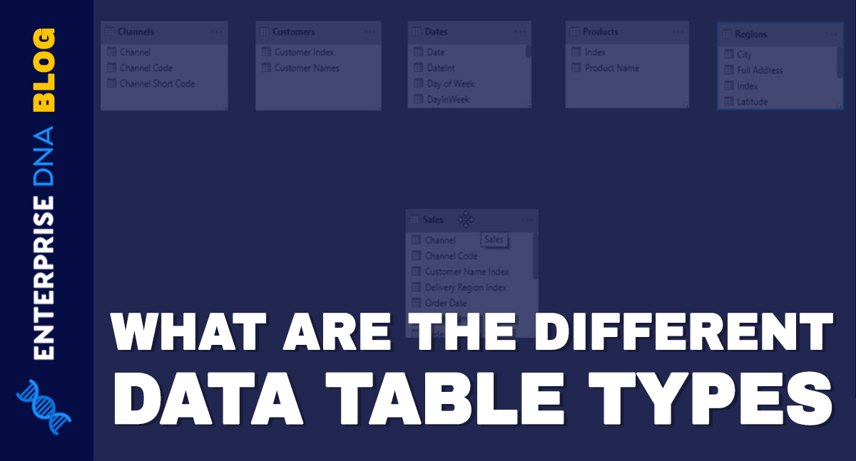 What Are The Different Data Table Types In Power BI? | by Enterprise ...