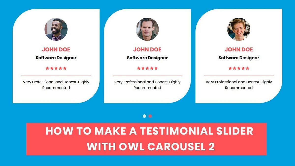 Testimonial Slider Jquery Owl Carousel: Boost Your Website’s ...
