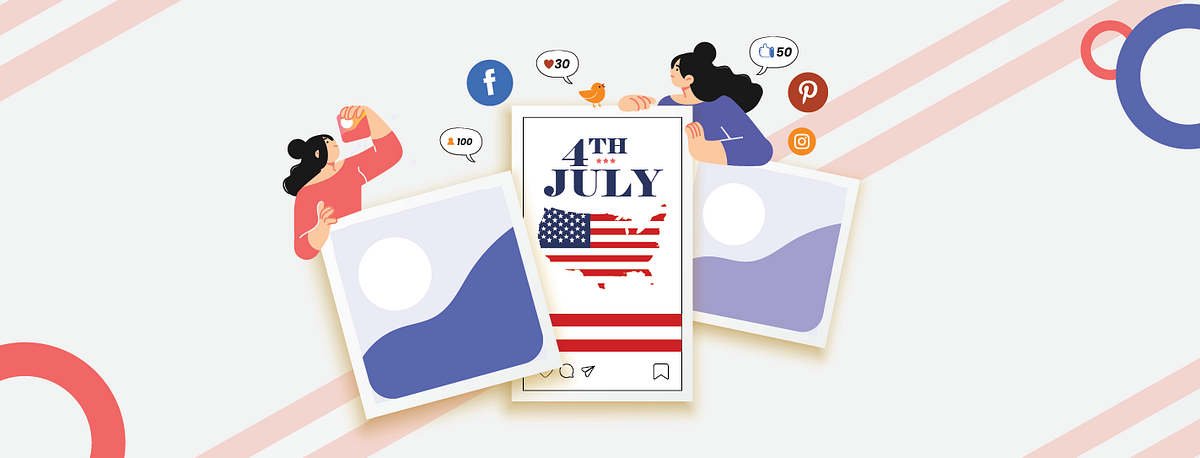 Top 10 Most Engaging 4th July Social Media Posts Ideas for Small ...