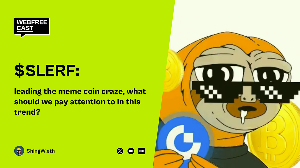 SLERF leads the meme coin craze, what should we pay attention to? | by ...