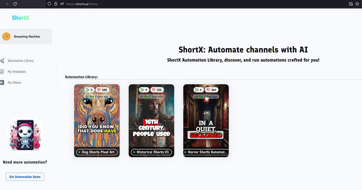 Revolutionizing YouTube Success with ShortX: A Deep Dive into AI-Powered Content Creation | by ...