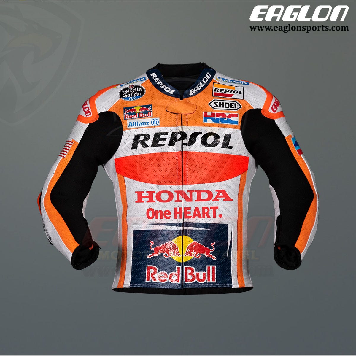 repsol leather jacket - Onlinesellingcopvt - Medium