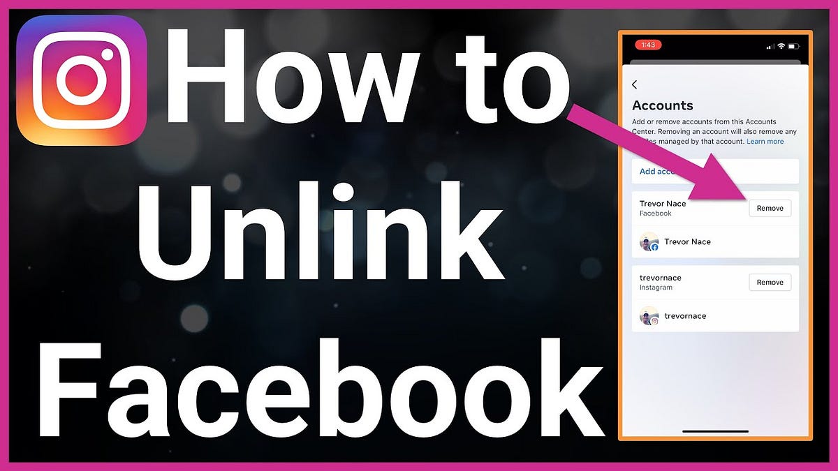 How to Remove Facebook from Instagram: A Step-by-Step Guide | by Newman ...