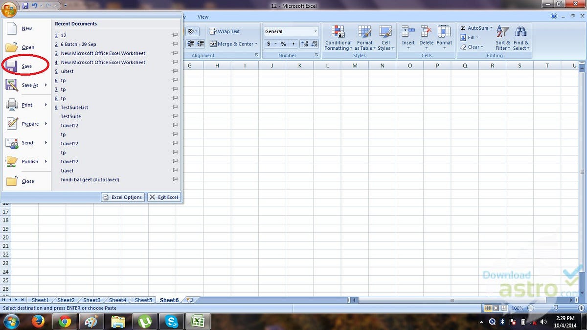 Excel Windows 7 | by whizsoft | Medium