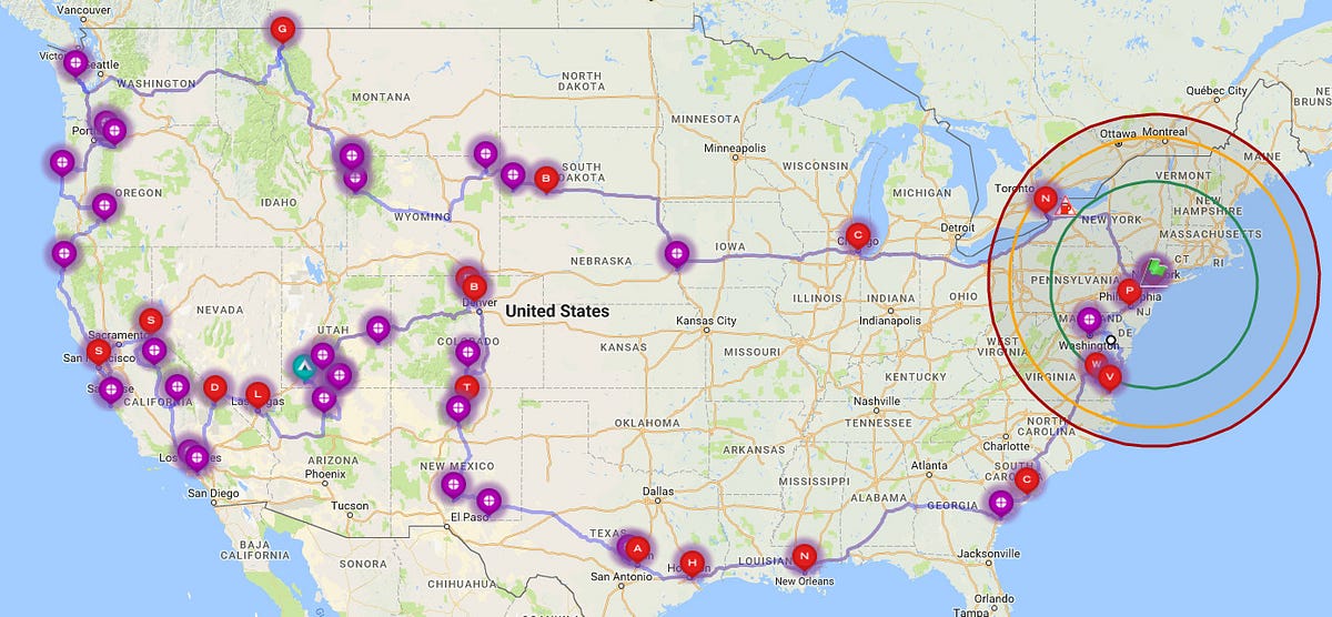 ZORPHOTOUR Map: Zorz Studios US Photo Tour 2018 | by Zorz Studios | Medium