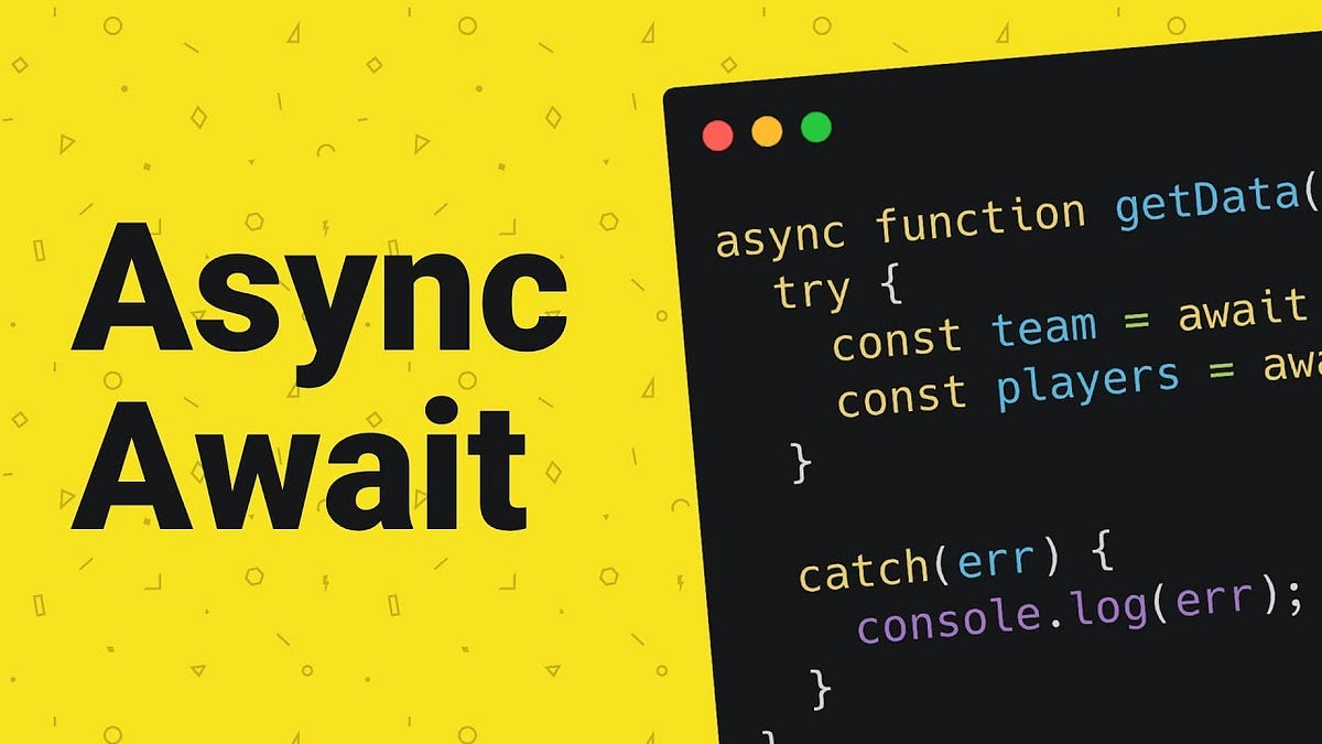 How JavaScript’s Non-Blocking Nature Learns to Wait — async / await ... How JavaScript’s Non-Blocking Nature Learns to Wait — async / await ...