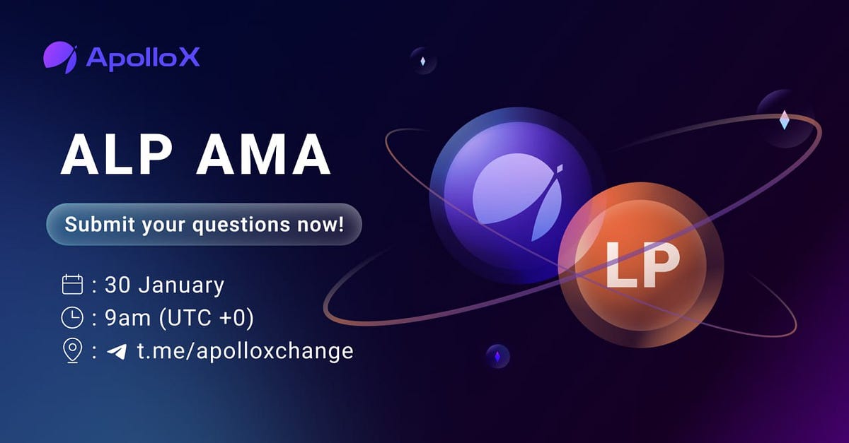 ApolloX ALP Community AMA Recap — Jan. 30, 2023 | by APX | APX Finance ...