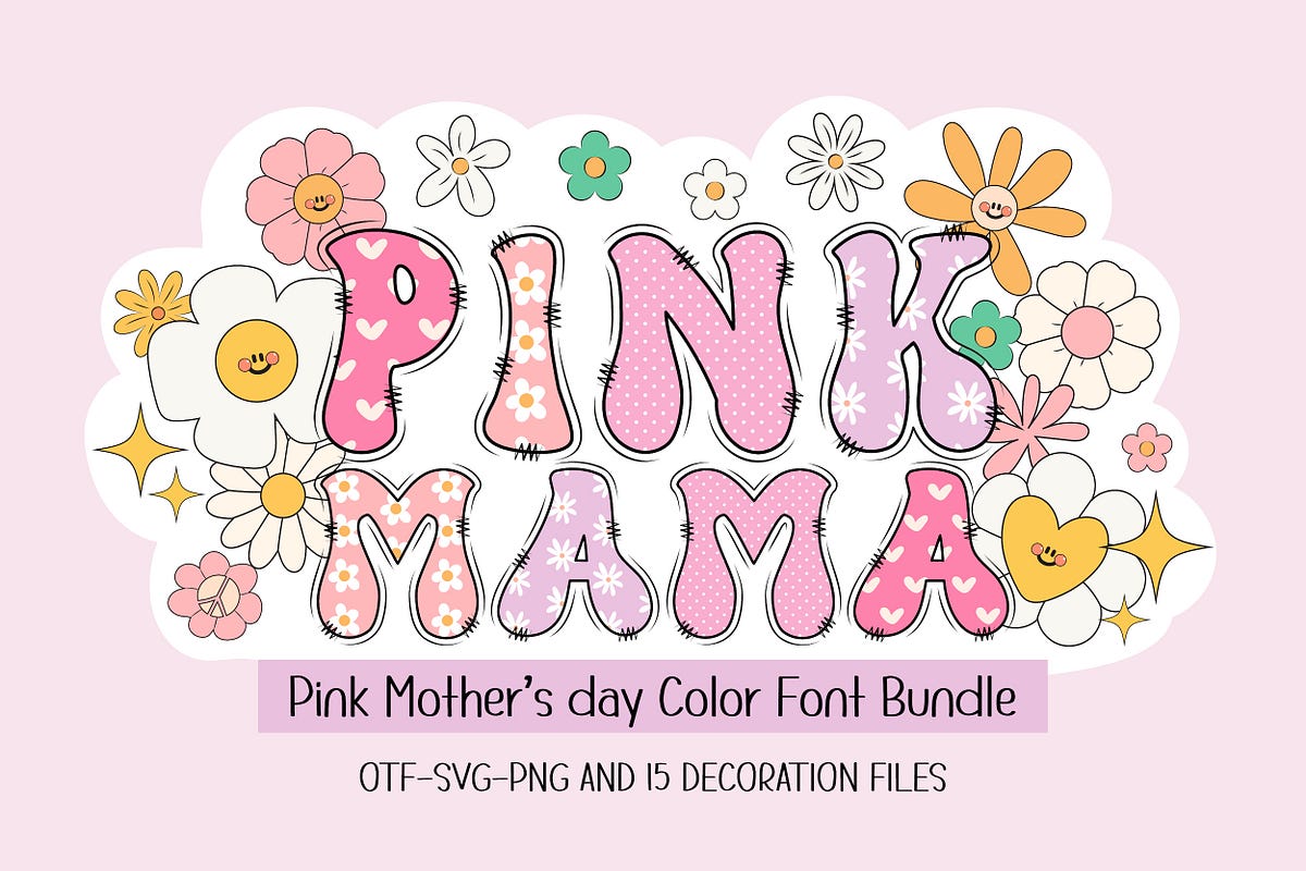 Pink Mama Display Font | by Lilyluminary | Apr, 2024 | Medium
