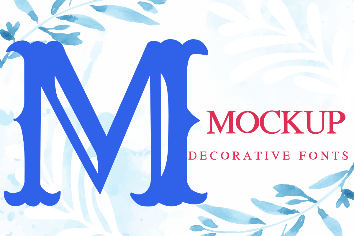 Mockup Font - Isabellaink - Medium