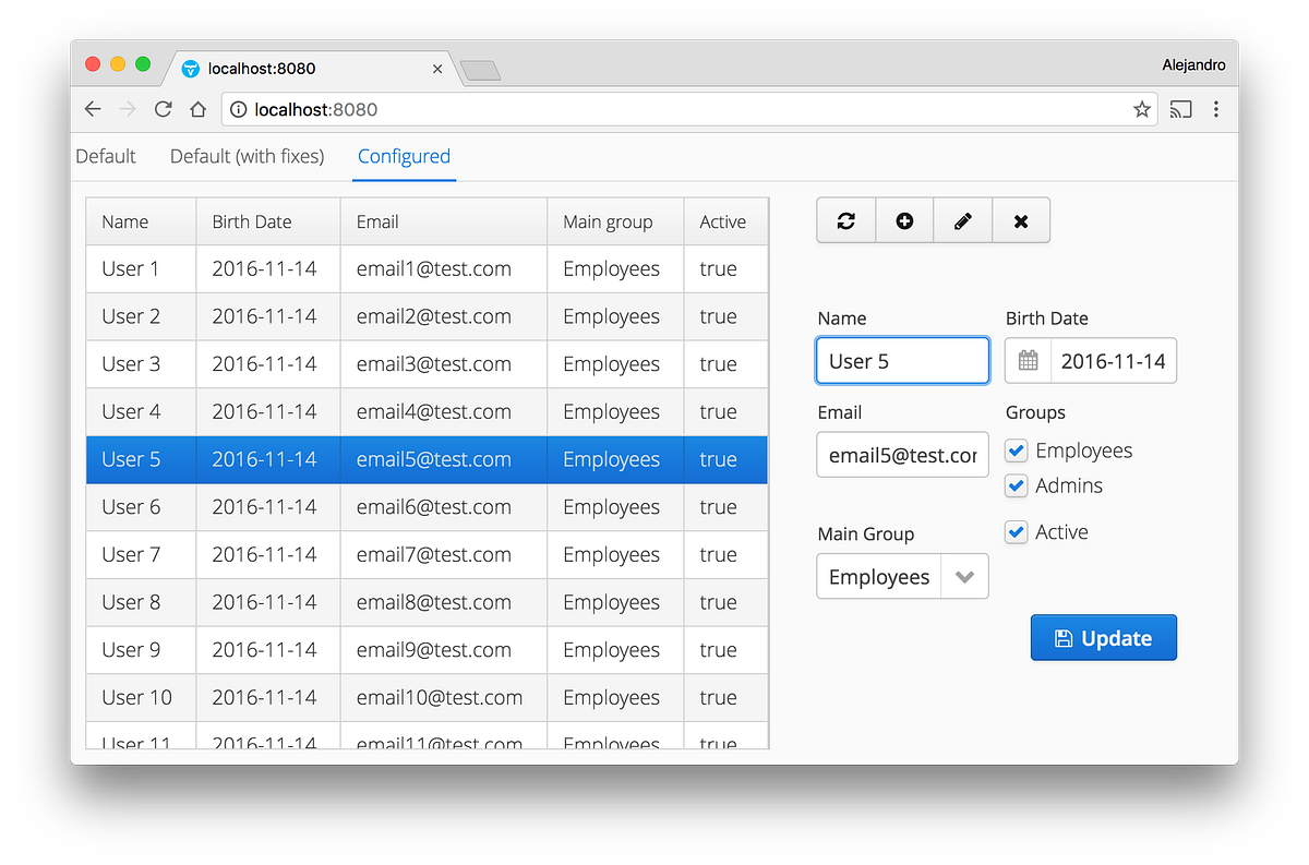 Crud UI add-on for Vaadin replaces Enterprise-app’s CrudComponent | by Alejandro Duarte | Medium