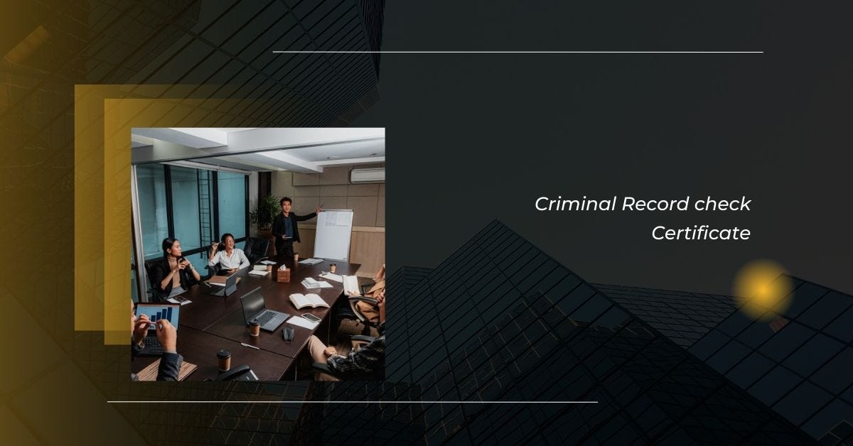 “Common Mistakes to Avoid During the Criminal Record Check Certificate ...