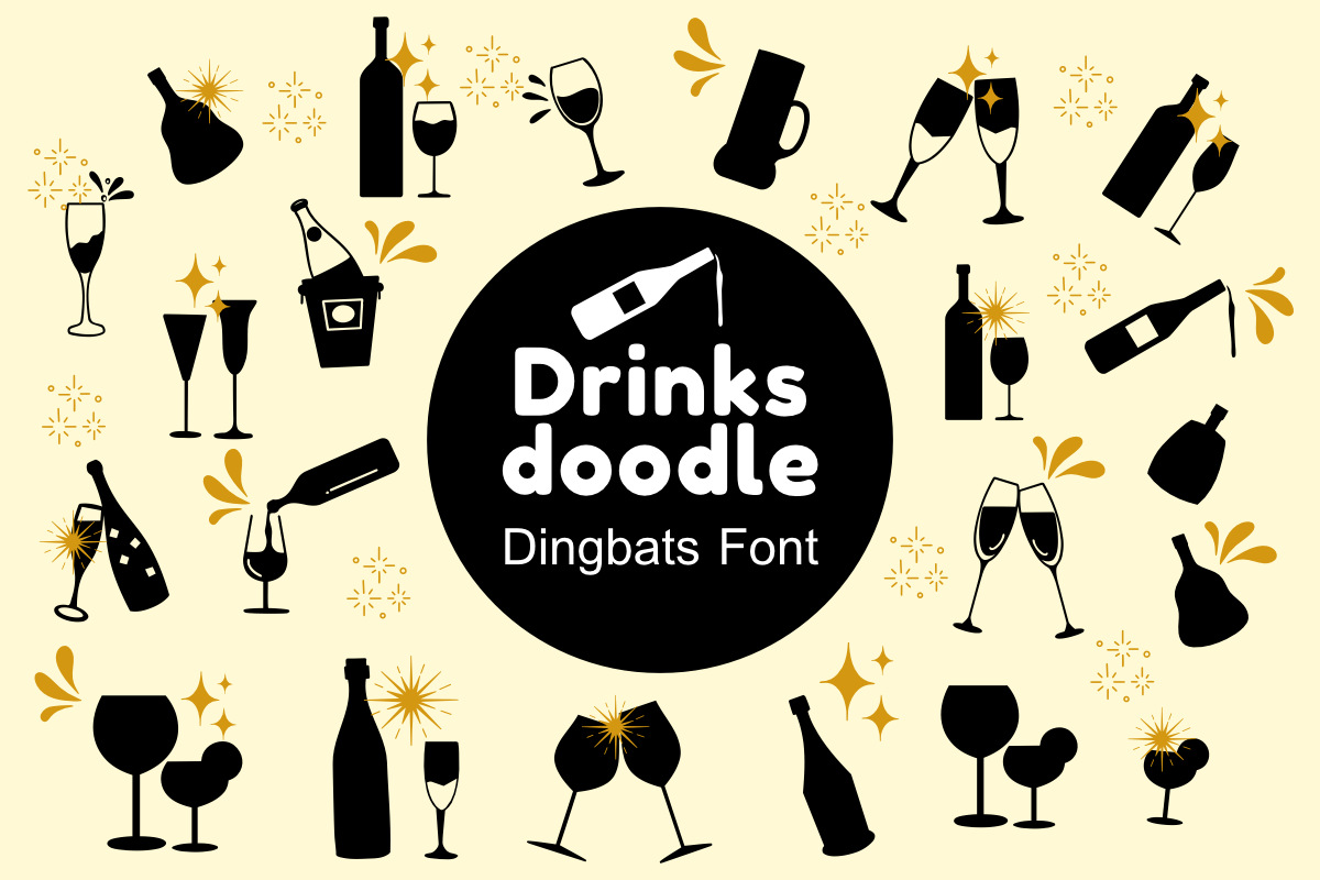 Drink Menu Font