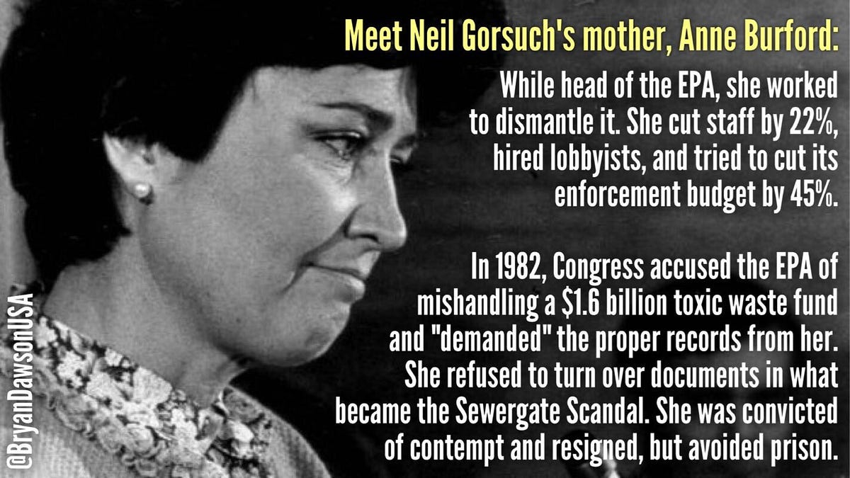 Anne Gorsuch Burford and the EPA | Armed With Reason