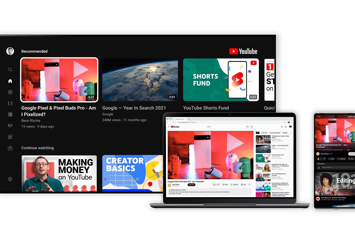 YouTube — UX Case. Essas mudanças no YouTube vão de… | by Lenine | Medium