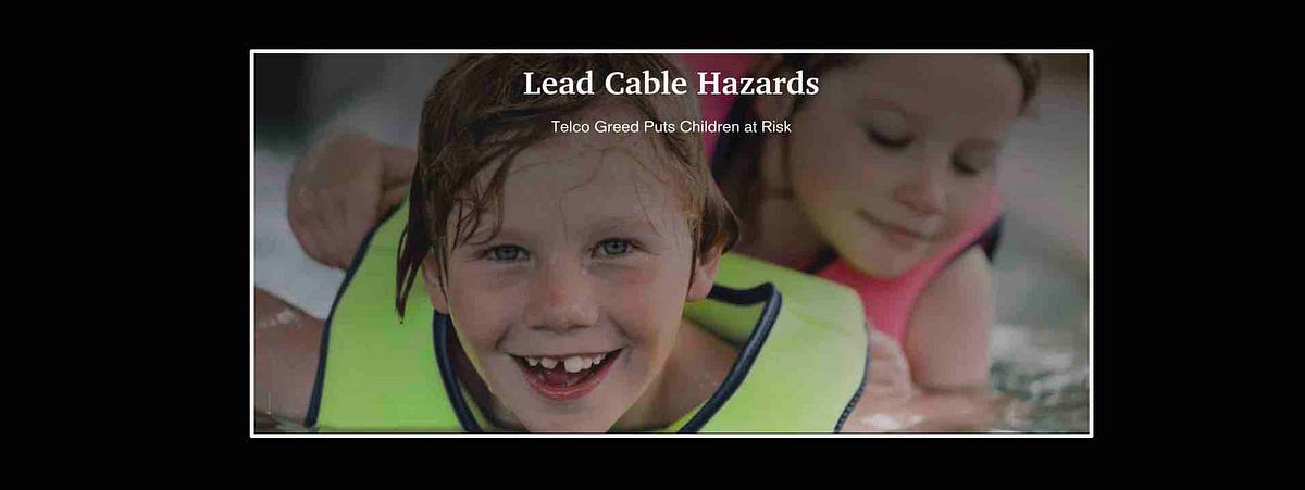 Lead Cable Hazards: Telco Greed Puts Children At Risk | by DemLabs | Medium