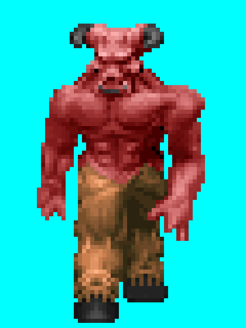 Doom Hell Knight Sprite | by foxrice | Medium
