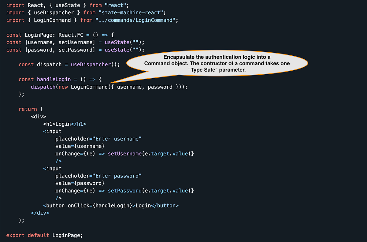 Maintainable React Apps with State-Machine-React: A Login Use Case | by Gopakumar Nair | Dec ...