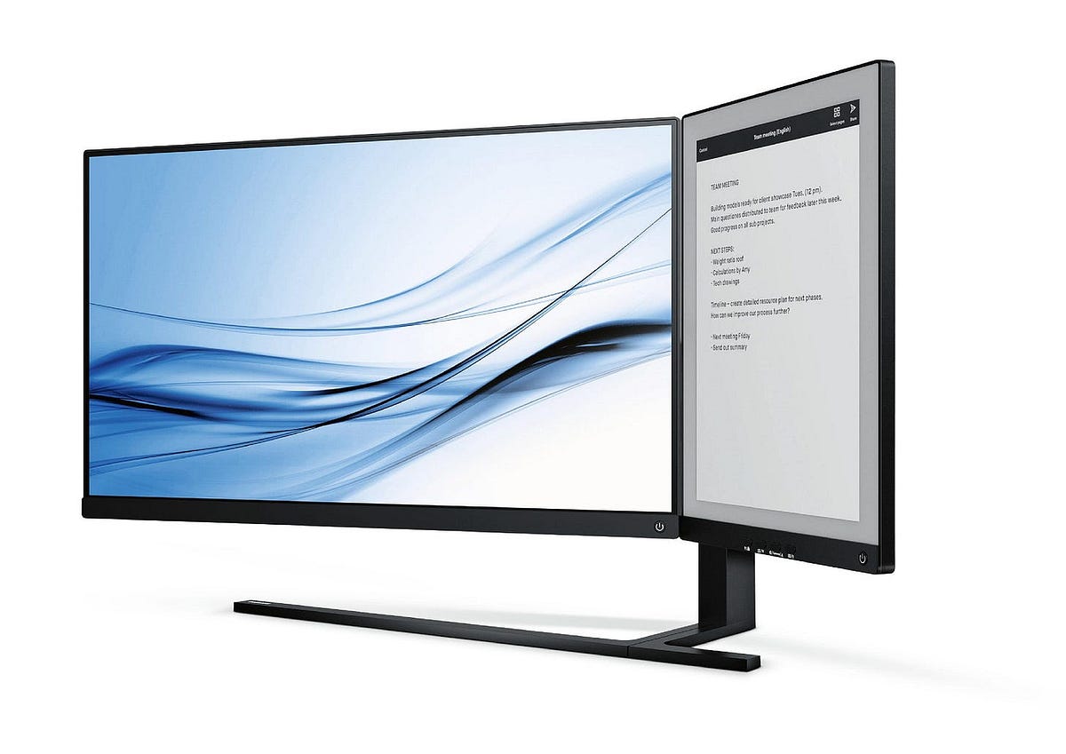 ePaper Two-in-One Monitor (First Publish: 2022) | by ePaper Industry ...