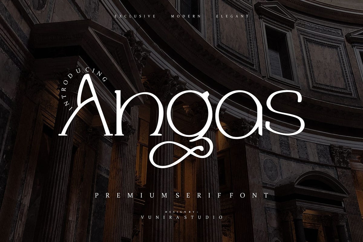 Angas Font | by Seraphinaspectrum | Jun, 2024 | Medium