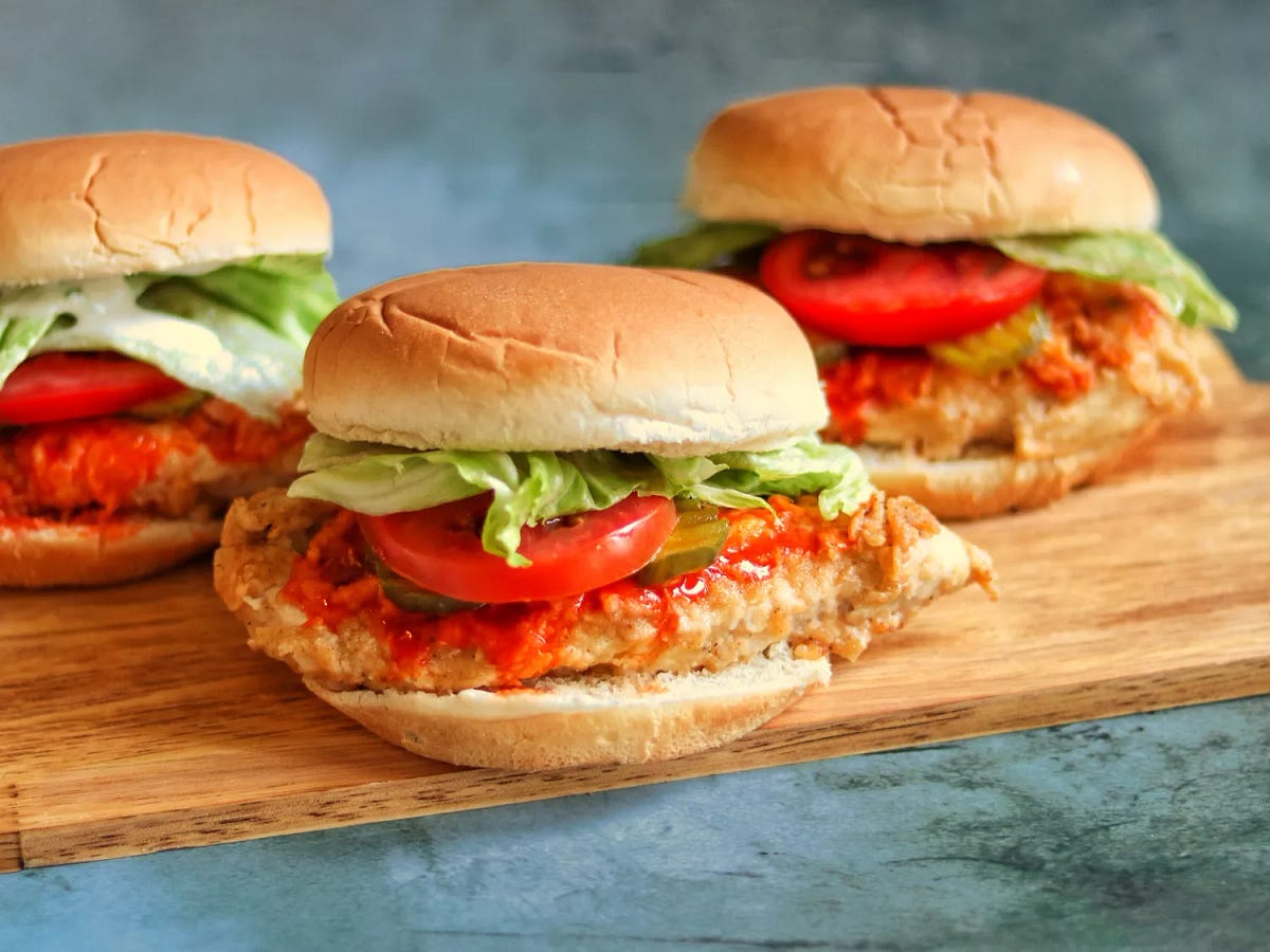 Crispy Bison Chicken Sandwiches. Firm Bison Chicken Sandwiches: A Tasty ...