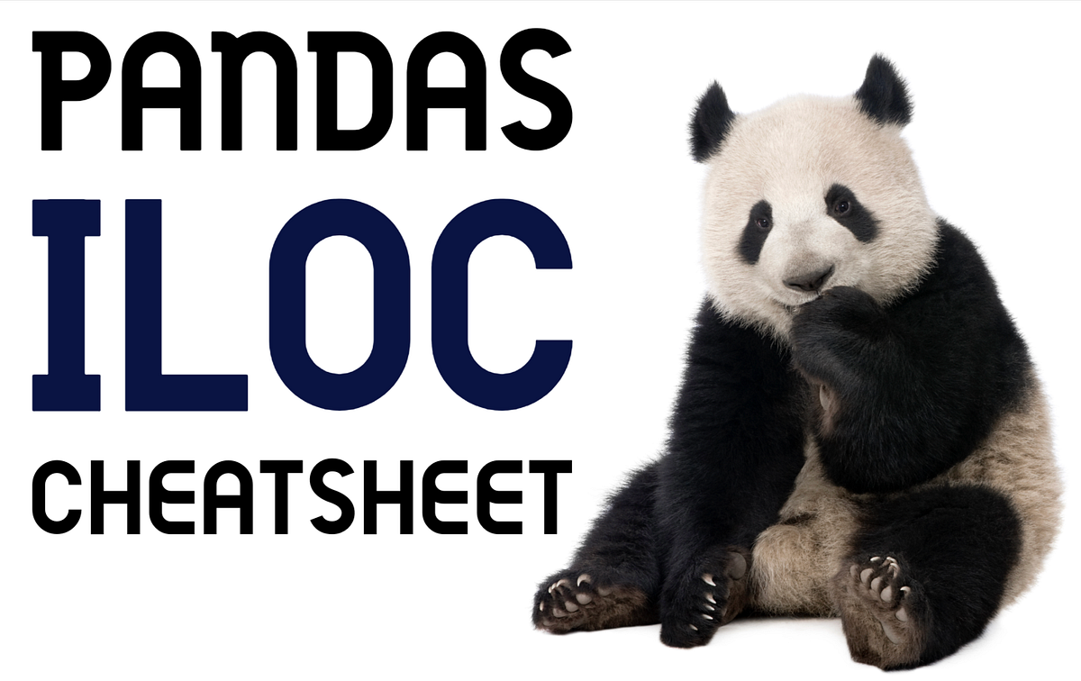 Machine Learning Pandas iloc Cheatsheet | by Gerardo Perrucci | CodeX ...