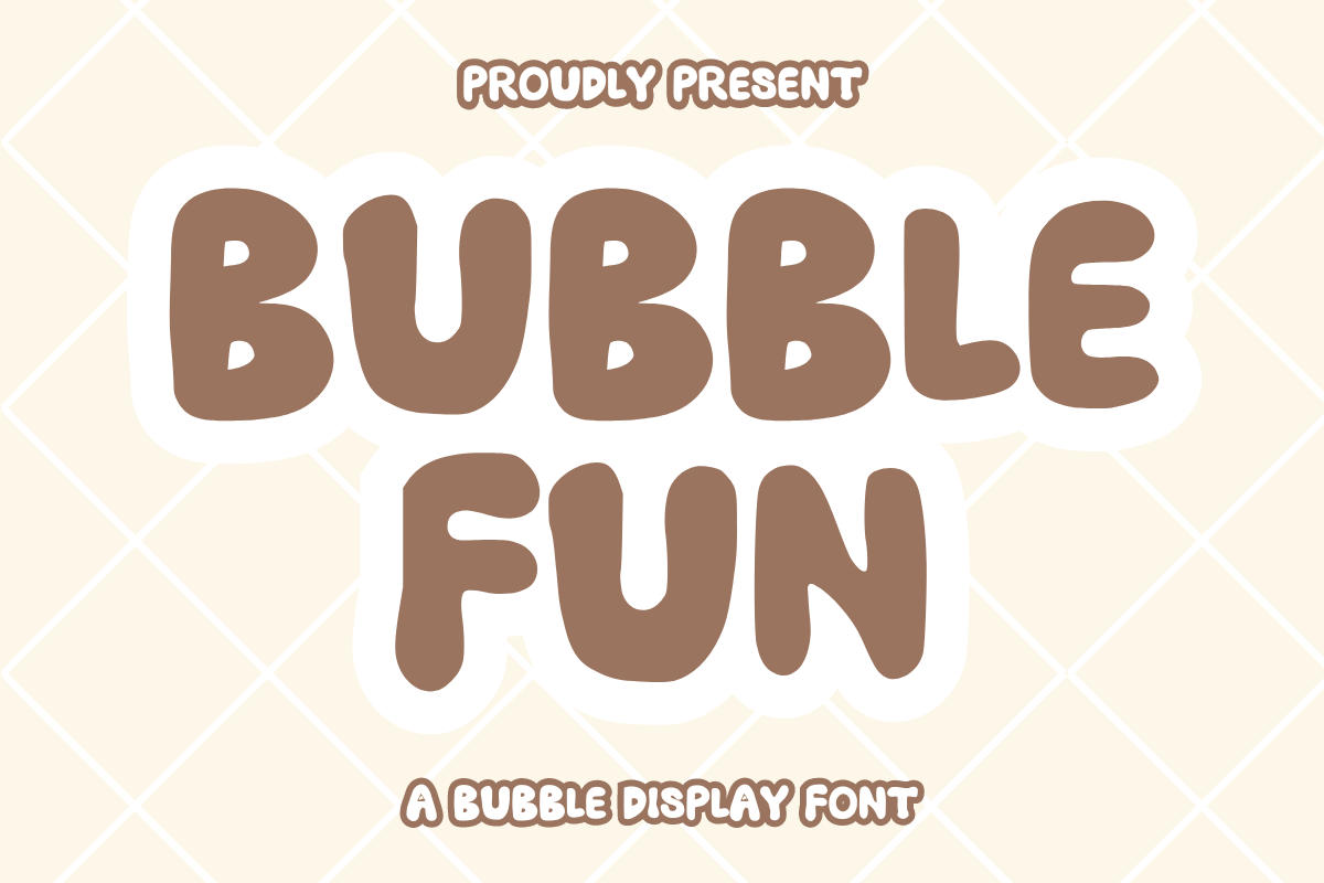 Bubble Fun Font | by Lilyluminate | May, 2024 | Medium