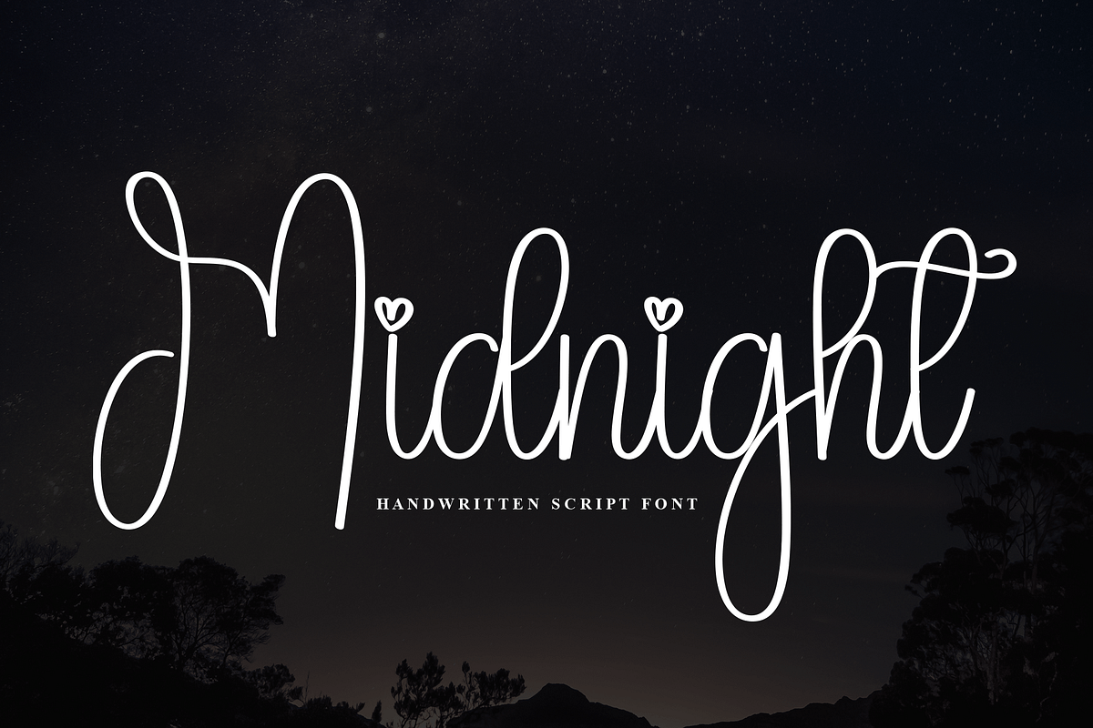 Midnight Script Font | by Lilylumos | Apr, 2024 | Medium