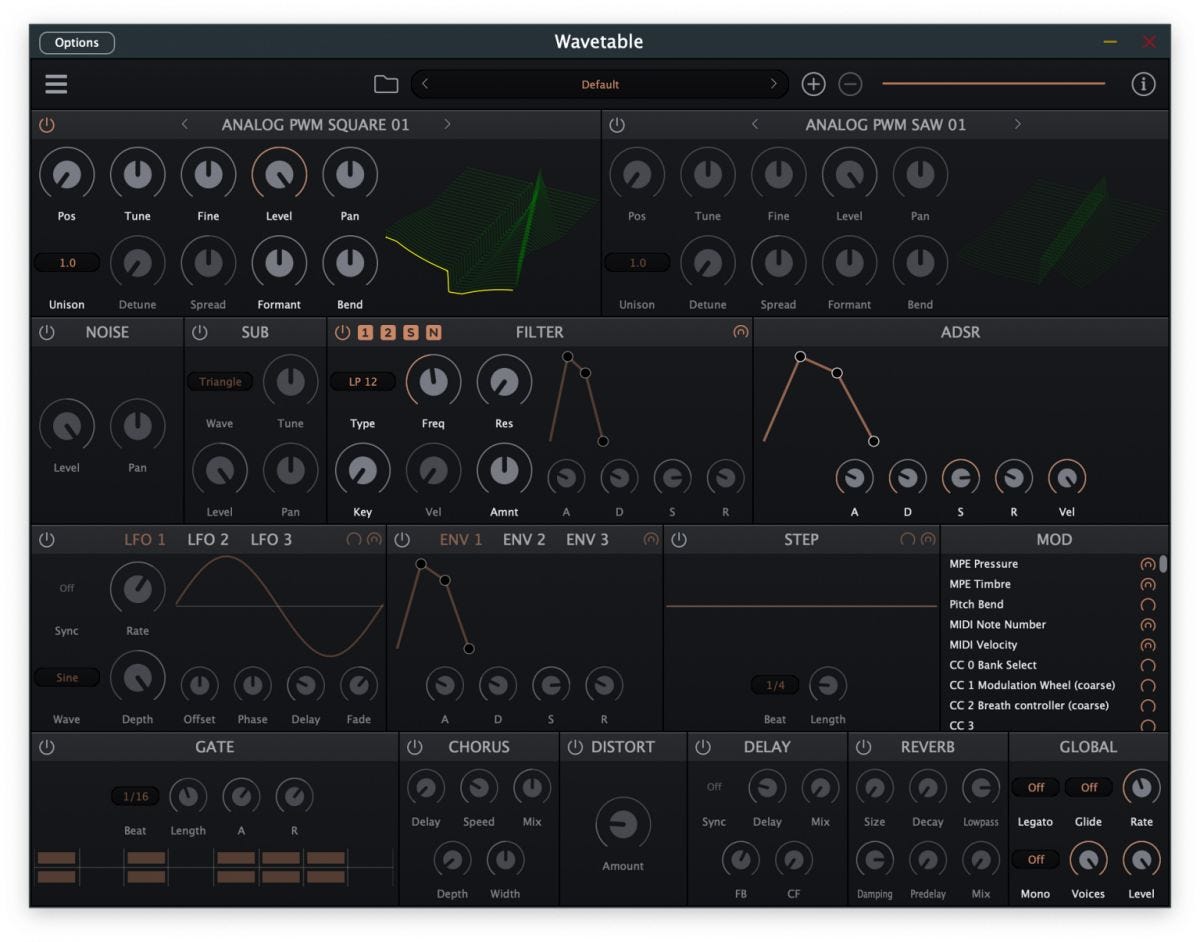 SocaLabs releases free synthesizer WAVETABLE - Audio Plugin News - Medium