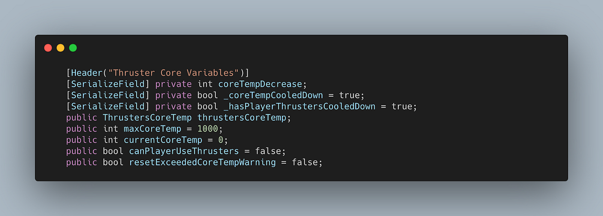 Examining the Logic behind the Thrusters Slider Bar UI in my Unity ...