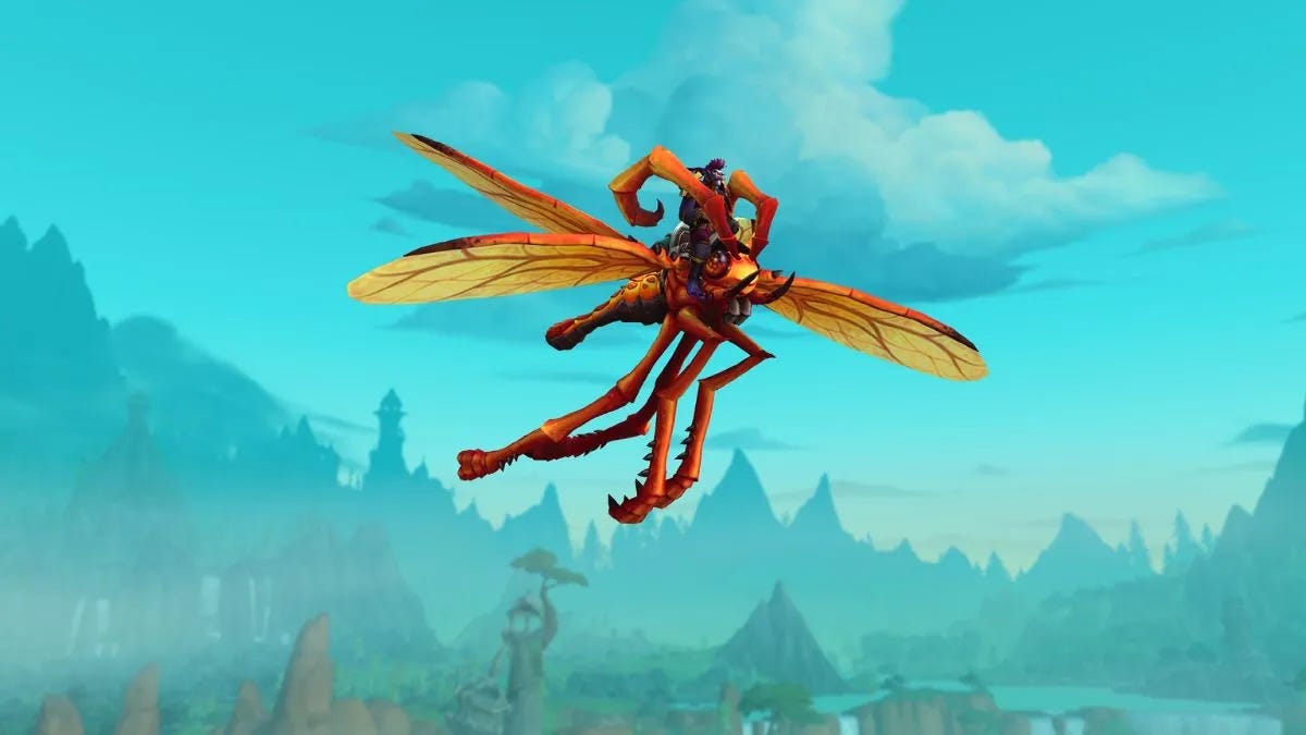 WoW Trading Post Wings of the Ember Monarch added in May 2024 update - Movies Zone - Medium