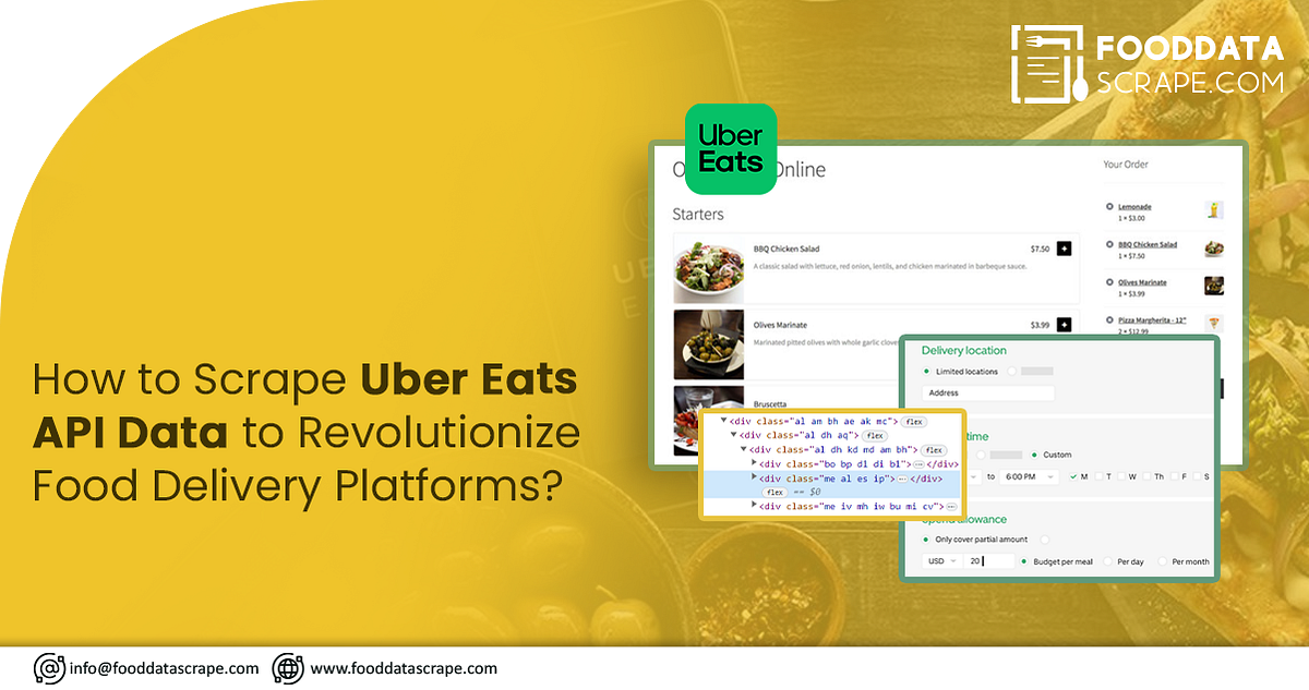 How to Scrape Uber Eats API Data to Revolutionize Food Delivery ...