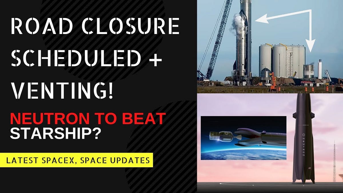 SpaceX Orbital Tank Farm Venting For Starship 20 Static Fire Today ...