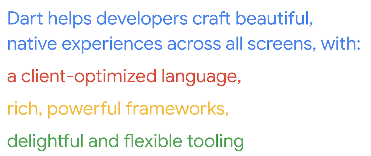 Announcing Dart 2 Stable and the Dart Web Platform | by Kevin Moore ...