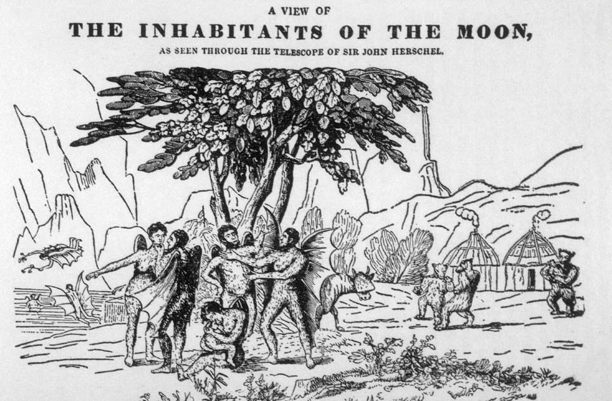 "Moon Hoax of 1835: The Tale That Fooled America" | Medium