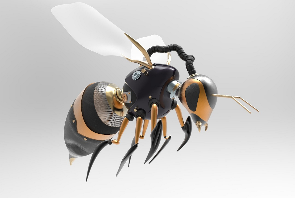 Robotic bees — A Solution to the Declining Population? | by 180 Degrees ...